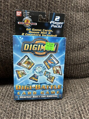 Digimon Cards Digi Battle 2 Player Starter Set Pack New Sealed 1st ...