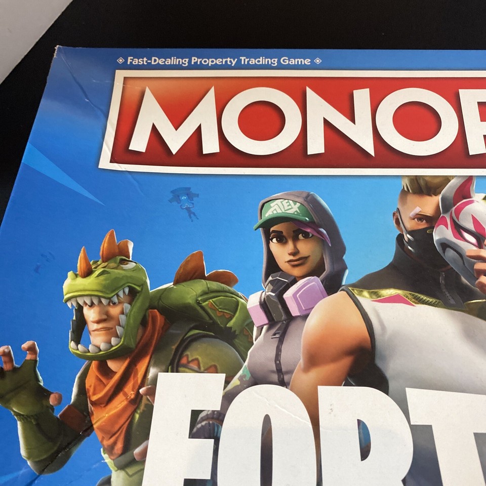 Monopoly Fortnite Board Game Hasbro 2018 READ Game Night 630509810628| eBay