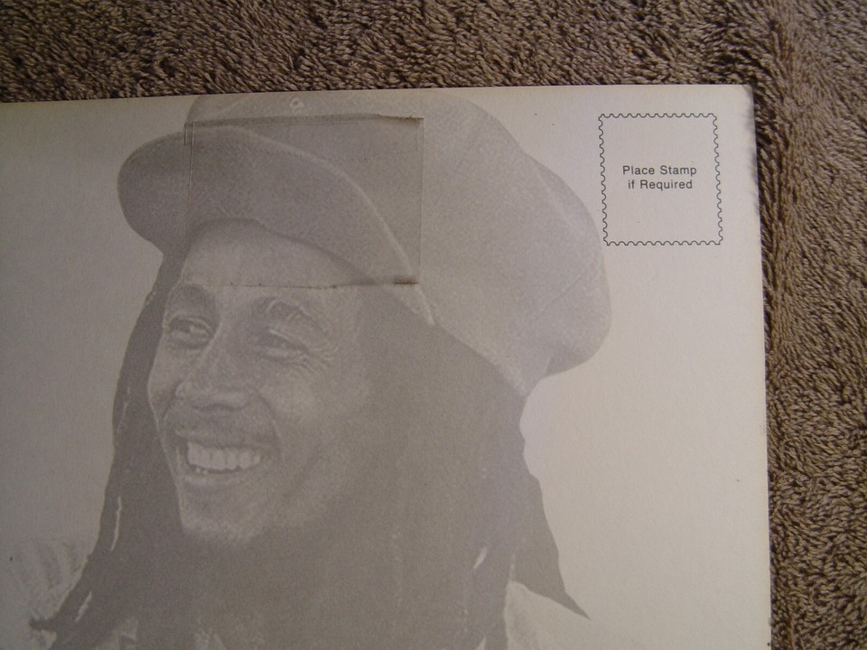 BOB MARLEY ☆ Spliff Roller Glossy Postcard 8x10 Vintage ET1961 | eBay