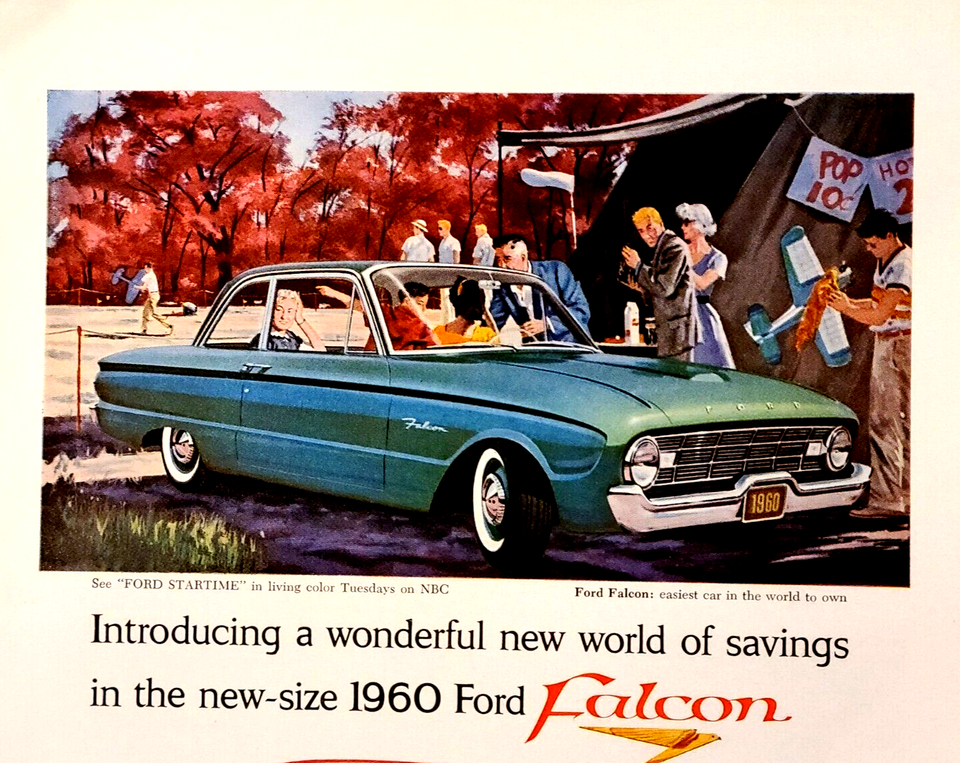 Ford Falcon Original 1960 Vintage Print Ad | eBay