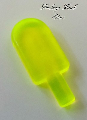 NEW Lego Minifig LIME POPSICLE - Minifigure Green Fruit Kitchen Party ...