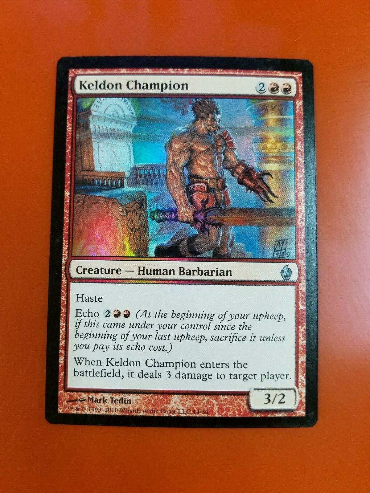 1x Keldon Champion | FOIL | PDS Fire and Lightning | MTG Magic Cards | eBay