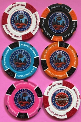 2016 Harley Davidson Annual Dealer Meeting Poker Chip from Boston ...