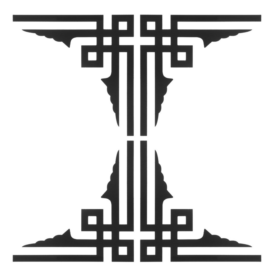 4 Pcs Self Adhesive Border for Mirror Corner Sticker Wall Decals | eBay ...