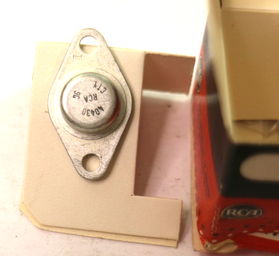 RCA 40430 TRANSISTOR thyristor Solid State Device W/ Box | eBay