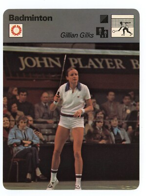 Gillian Gilks Badminton - Sportscasters Card | eBay