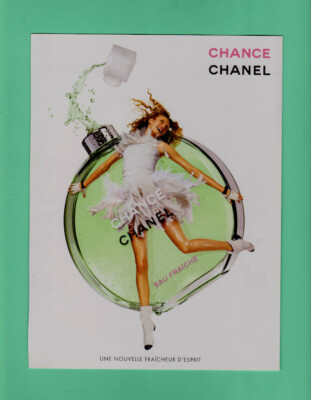 PRINT AD Parfum " CHANEL " CHANCE Original PUBLICITE - PUB * | eBay