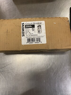 Siemens QS2200 200-Amp 2-Pole Main Circuit Breaker 783087935259 | eBay