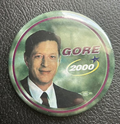 Al Gore Presidential Campaign Button 2000 Democrats | eBay