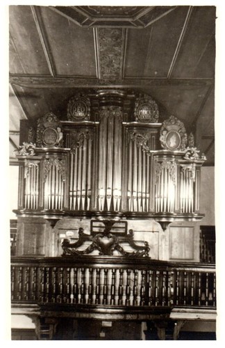 Pipe Organ Black And White Postcard | eBay