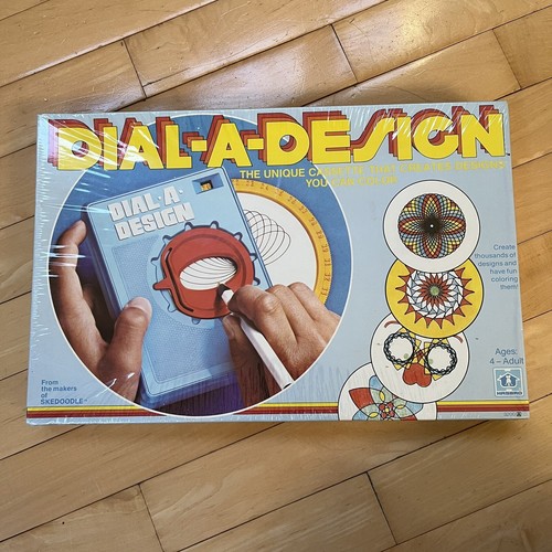 Vintage 1979 Hasbro DIAL-A-DESIGN Creative Art Cassette Color Drawing ...