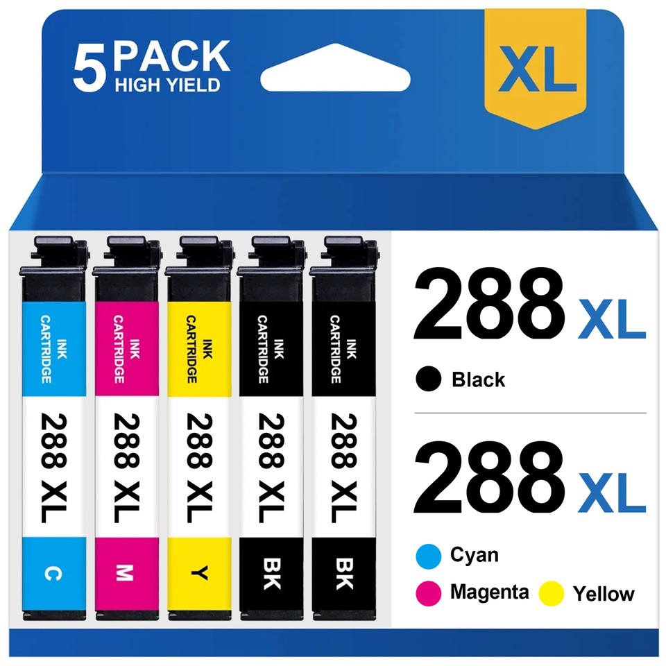 288XL Ink Cartridge compatible with Epson Expression home XP-340 XP-330 ...