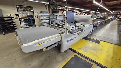 Gerber GTXL Computerized fabric cutting machine | eBay