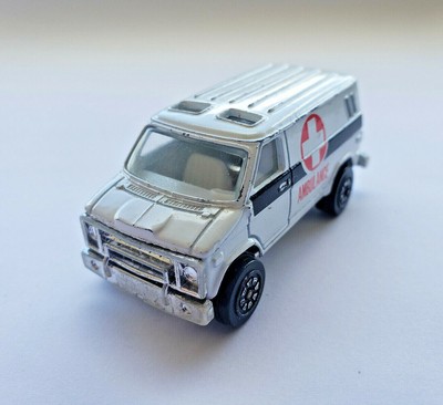 1980's Chevrolet Van Ambulance Toy Diecast Car | eBay