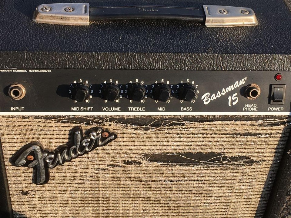 Fender Japan Bassman 15 Bass Amp Vintage Cleaned Tested No Scratch | eBay