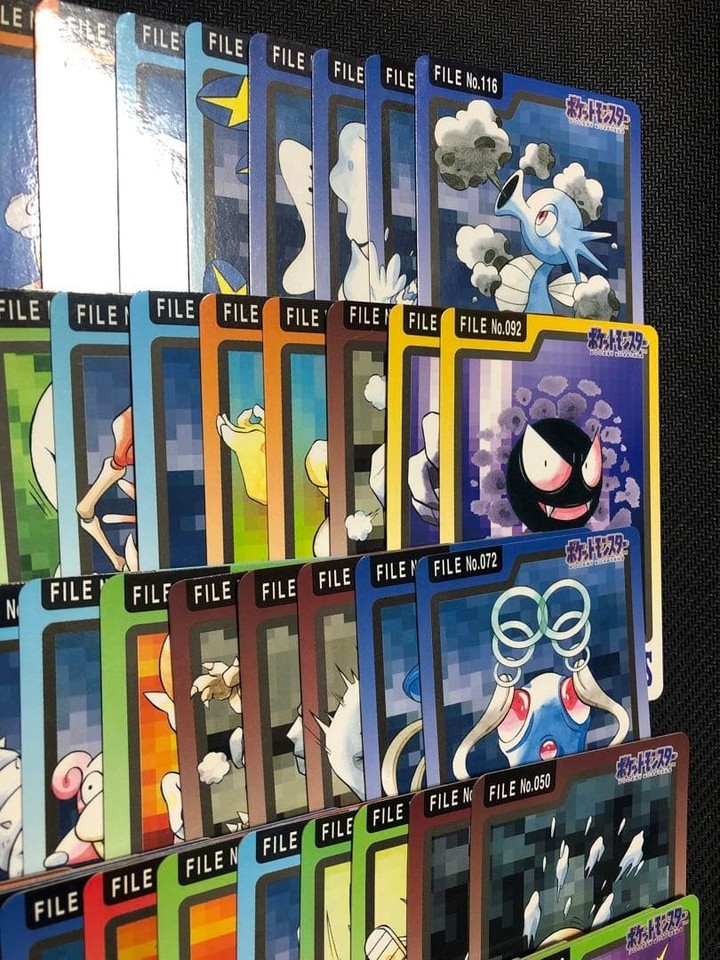 Rare Pokemon Carddass Normal Semi-Complete 92 pieces | eBay UK