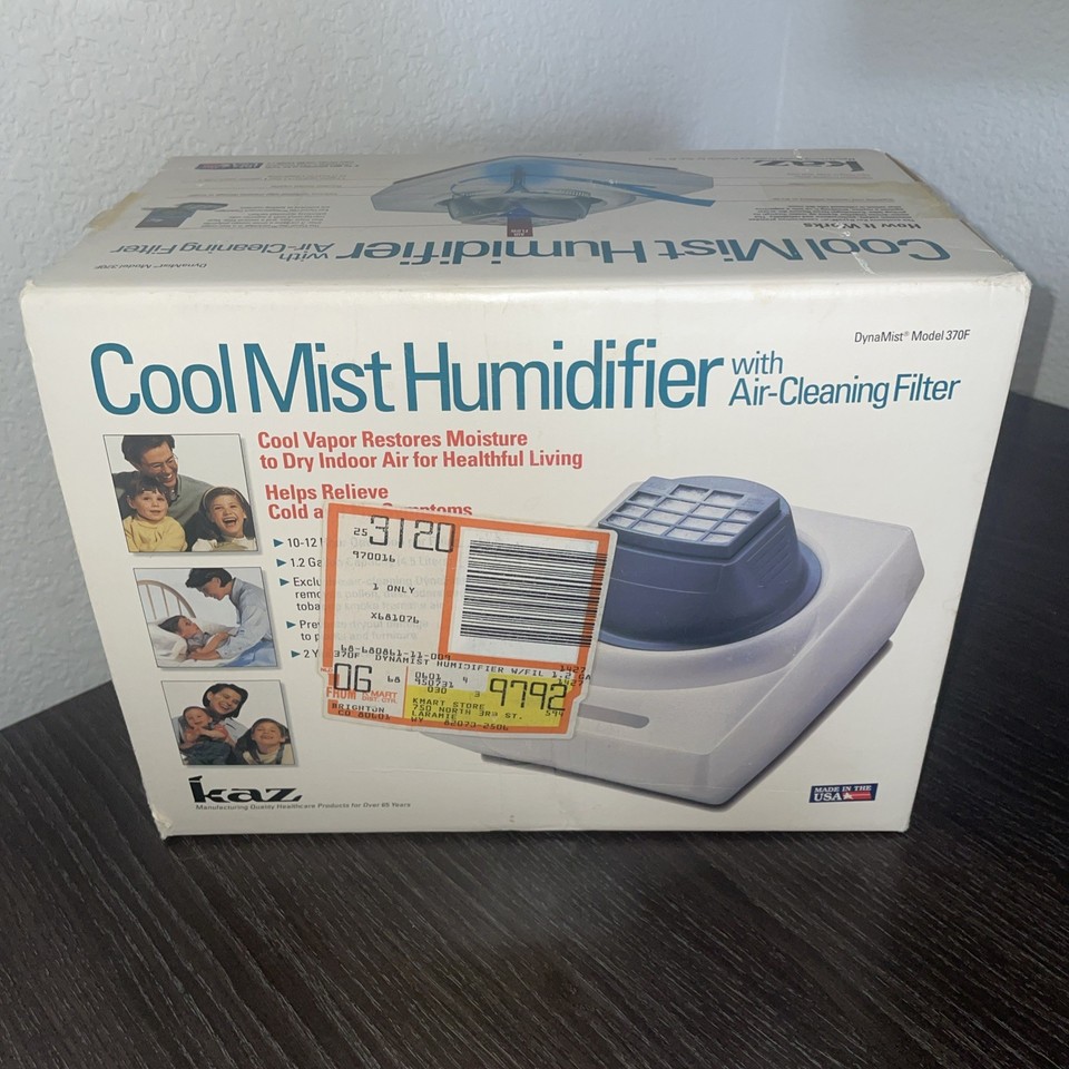 KAZ Cool Mist Humidifier DynaMist 370F With Box &Manual 28785201054| eBay