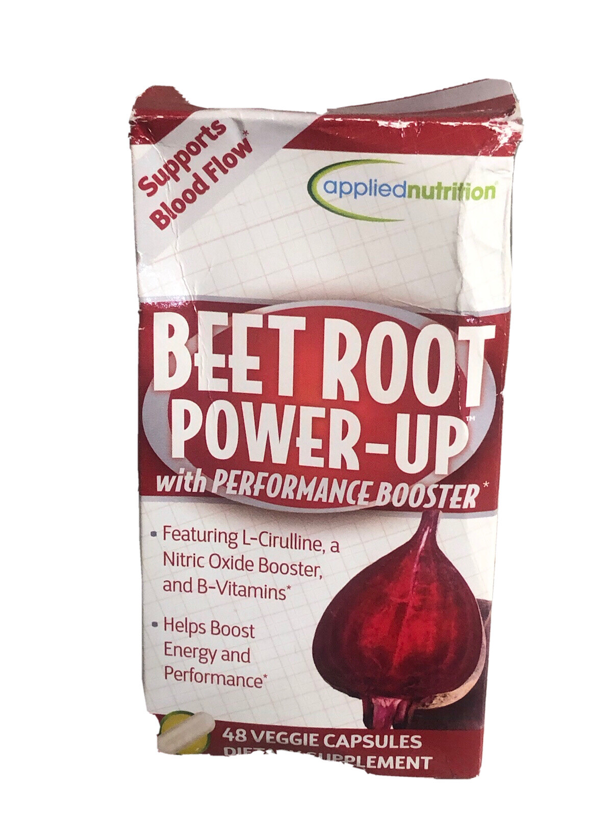 Applied Nutrition Bet Root Power-Up with Performance Booster 48 Veggie ...