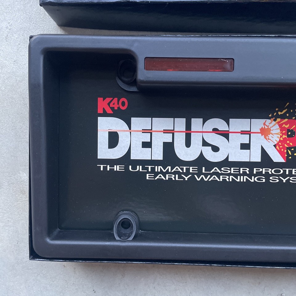 K40 Defuser Plus License Plate Radar Detector System NEW LD5500 PLUS | eBay