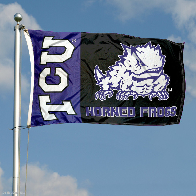 TCU Horned Frogs TCU Flag 3x5 Banner | eBay