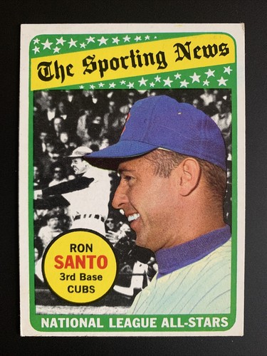 1969 Topps Ron Santo Sporting News centered All Star Selection #420 | eBay