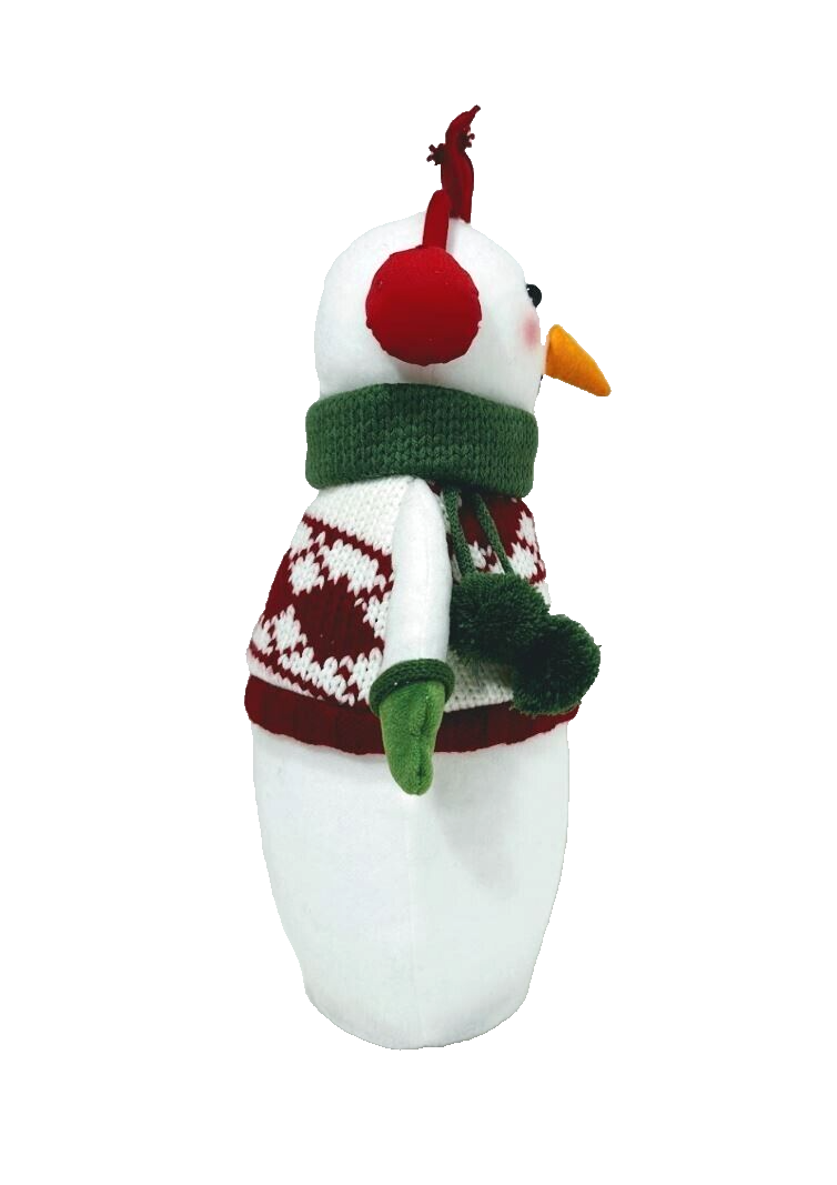 Target Wondershop Fabric Snowman Indoor Tabletop Christmas Decor NEW | eBay