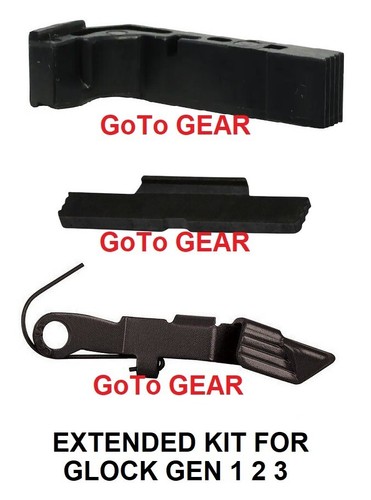 Extended Slide Stop Release Slide Lock Lever and Mag Release For Glock ...