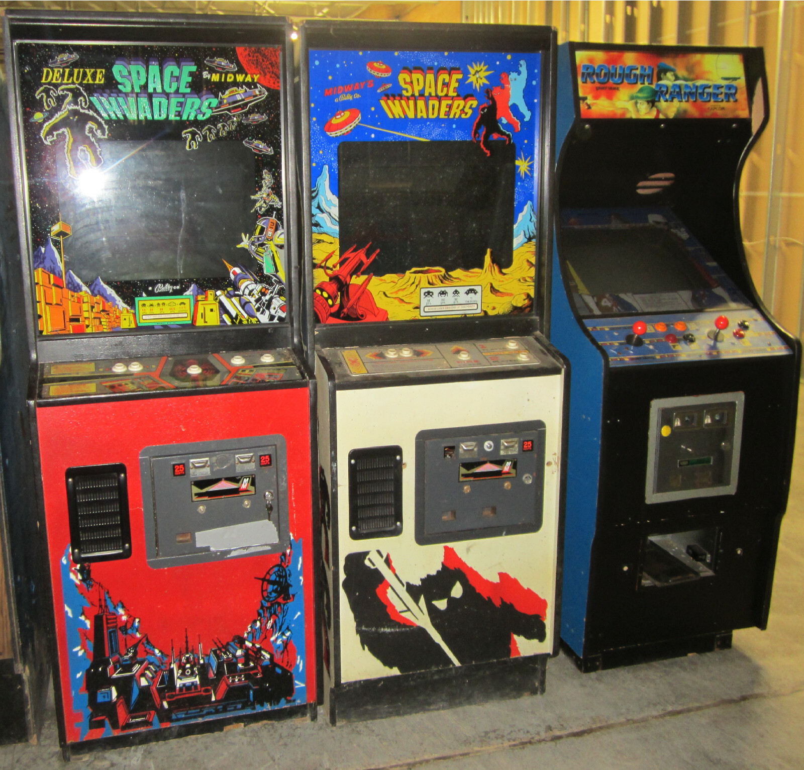 ROUGH RANGER ARCADE MACHINE by CAPCOM 1988 (Excellent Condition) | eBay