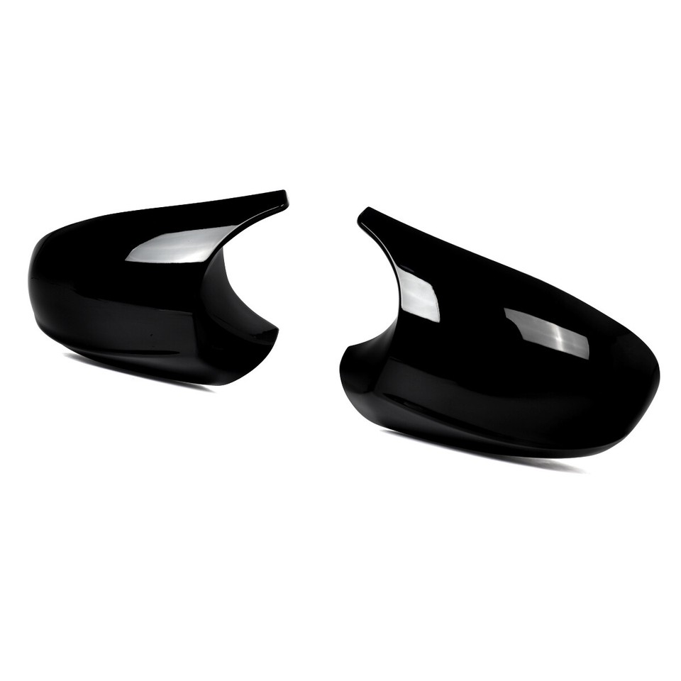 Gross Black ABS M3 Style Mirror Cover Caps Fit For BMW E90 E92 E93 LCI ...