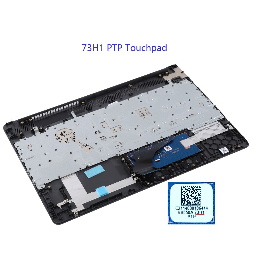 For HP 250 255 256 G8 15DW Palmrest W/US Keyboard 73H1 PTP Touchpad ...