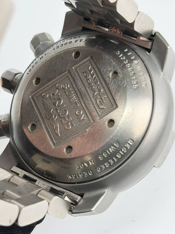 SECTOR Diving Team 1000 Chronograph Automatic Blue Dial Men's Watch ...