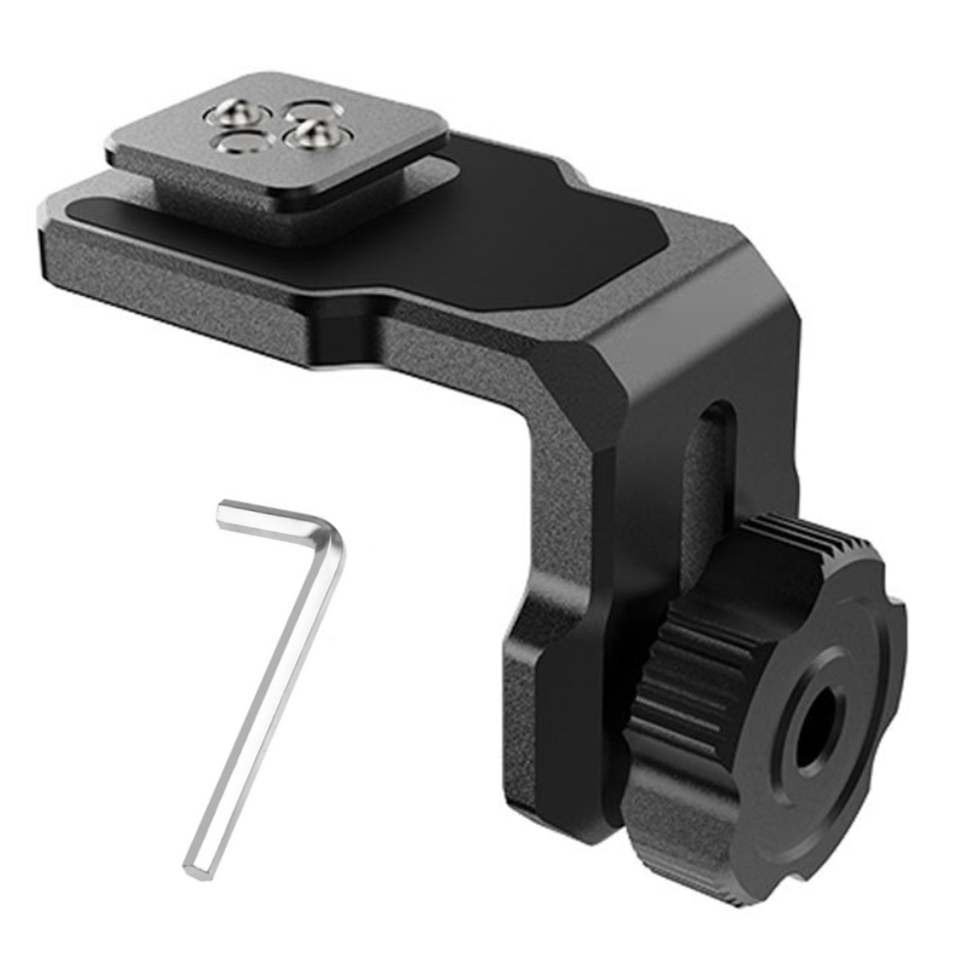 1 PC 1/4 Cold Shoe Mount Video Transmission Holder For DJI/RS2/RSC2/RS3 ...