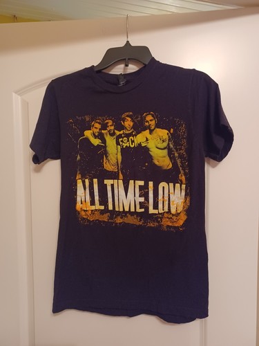 All Time Low Fall Tour 2013 Size Small Black Short Sleeve Concert Rock ...