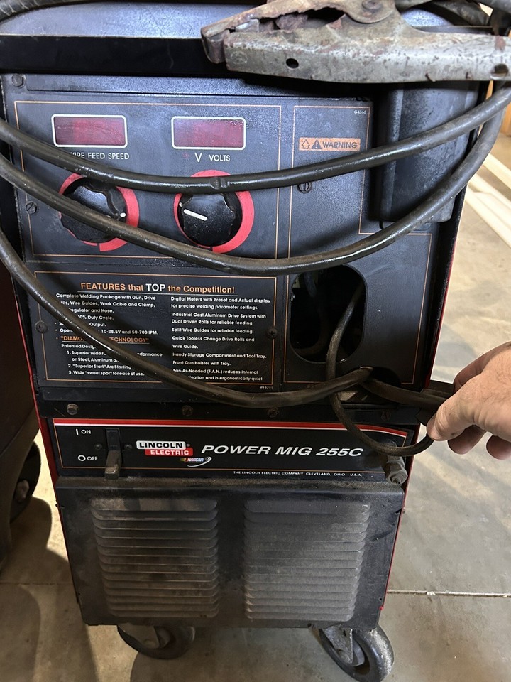 Lincoln Power Mig 255C Mig Welder, Can Ship | eBay