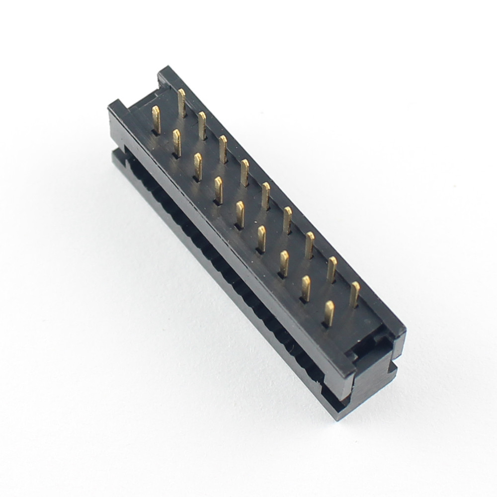 10Pcs 2.54mm 2x9 Pin FD 18 Pin Male Header IDC Ribbon Cable Transition ...