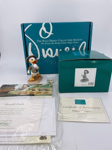 Walt Disney Classics -Donald Duck - Happy Camper - New in Box w/COA ...