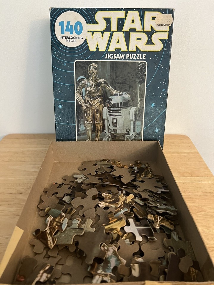 Kenner Star Wars Jigsaw Puzzle 140 Pieces R2-D2 C-3PO General Mills ...