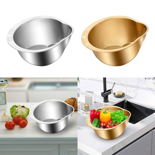 Rice Cleaner Filter Basket Pasta Strainer for Home Cook Cleaning and ...