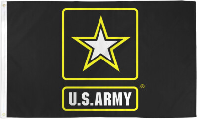 US Army Star Flag 3x5ft US Army Flag Military Army Star Logo Nylon 200D ...