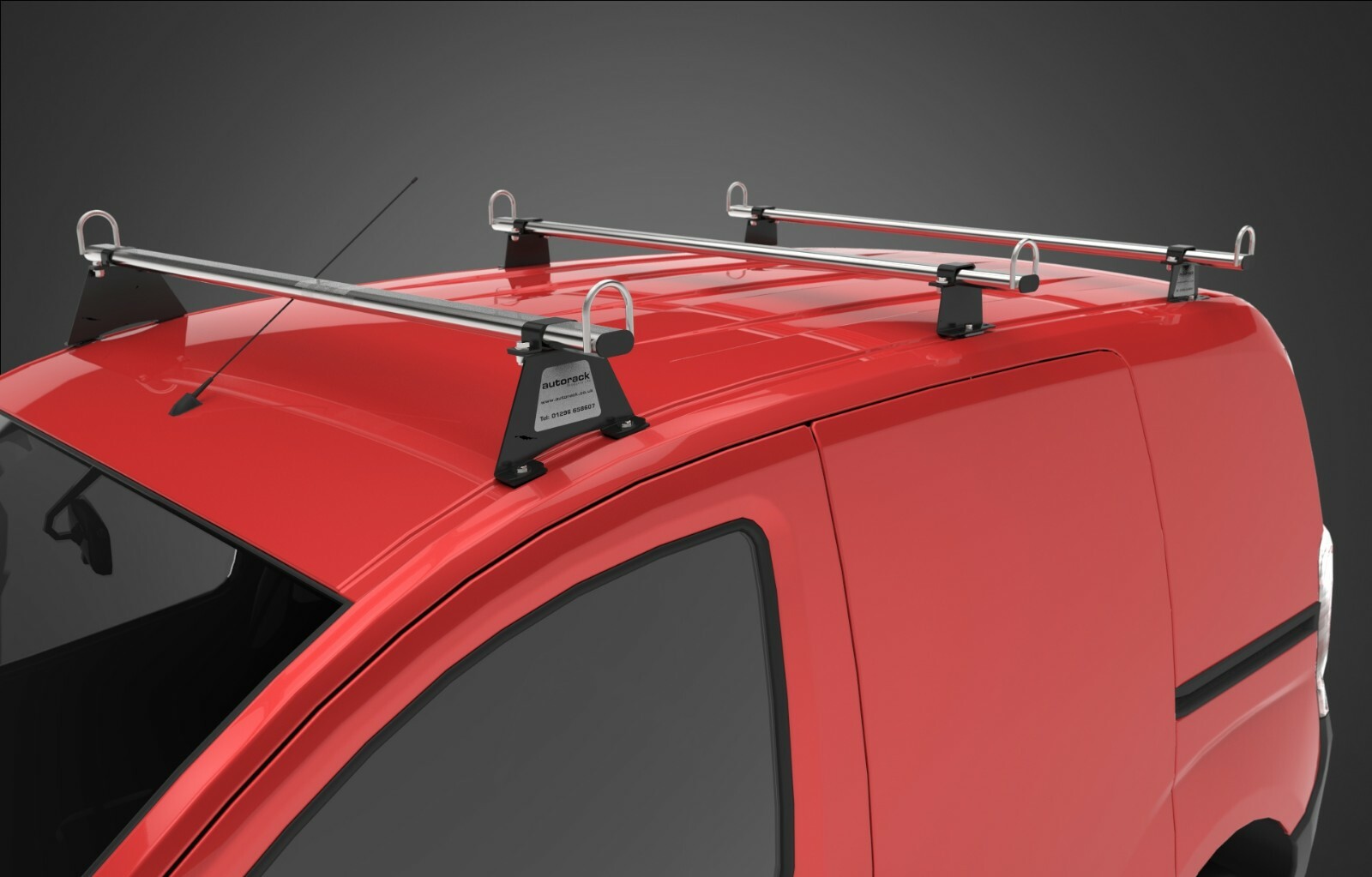 Van Roof Rack 3 Bars for PEUGEOT BIPPER - TITAN WorkReady - ladder bars ...