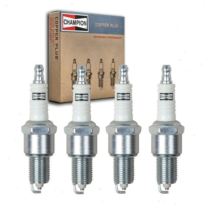 Champion (404) RN12YC Spark Plug - Set of 4 | eBay