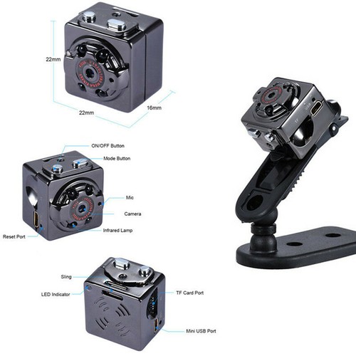 Car Mini Full 1080P Camcorder DV Camera Recorder Motion Micro DVR DV ...