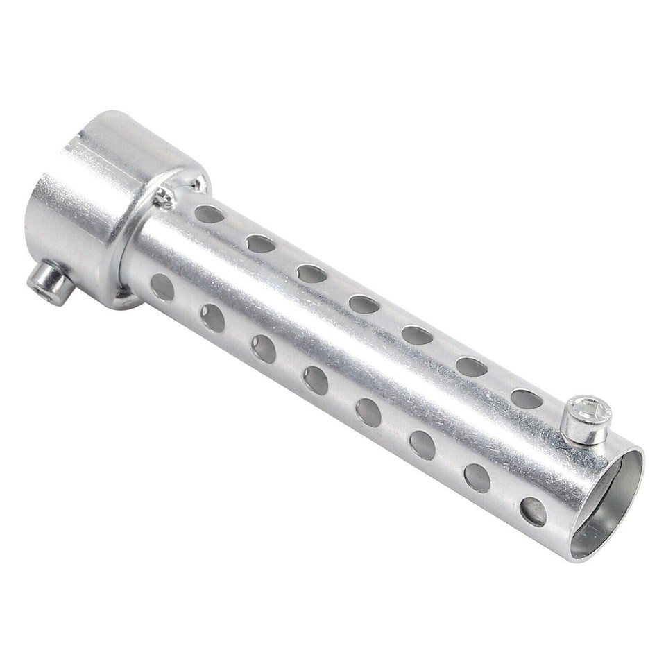 2X 35mm Universal Motorcycle Motorbike Exhaust Can Pipe Muffler Baffle ...