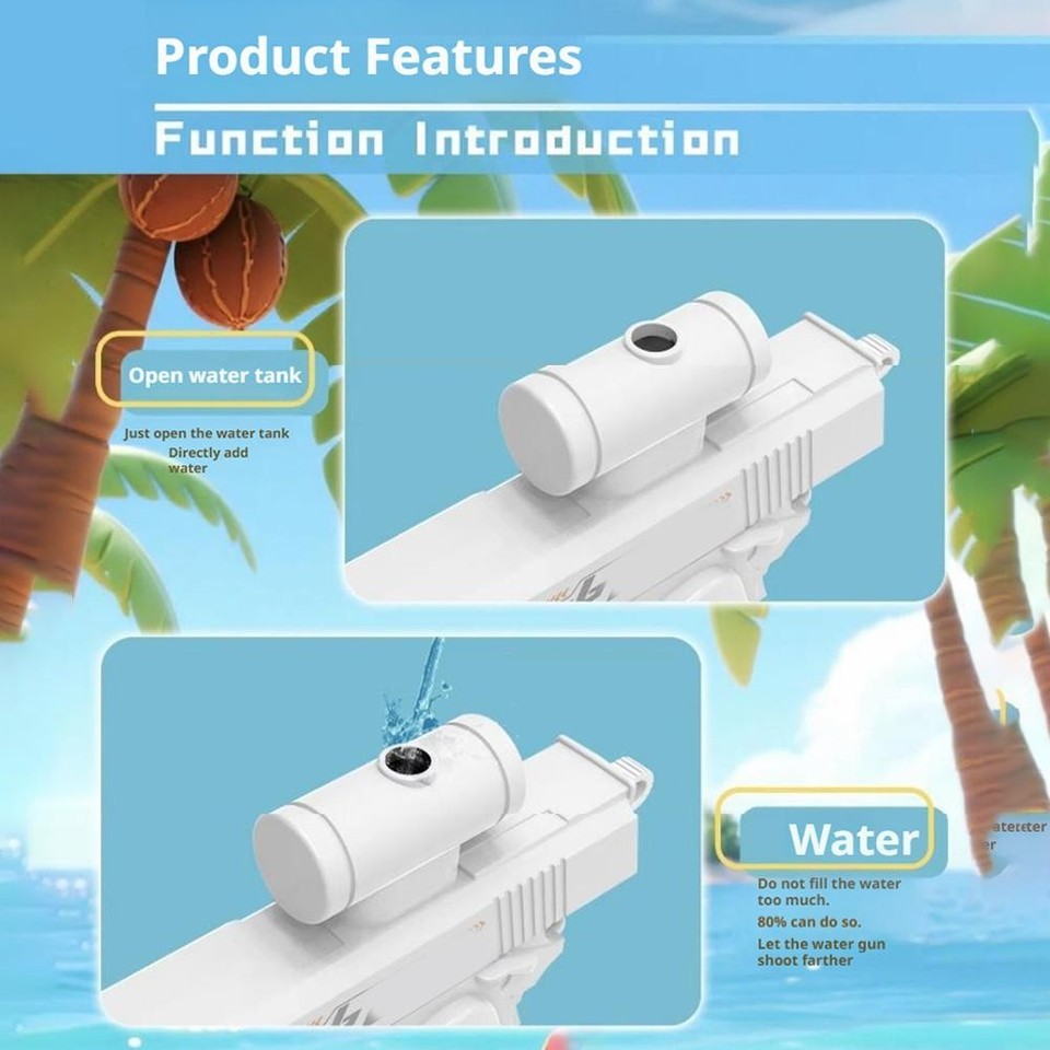 Prank Two Way Water-Gun | Prank SquirtGun Can Spray from Front and Back ...