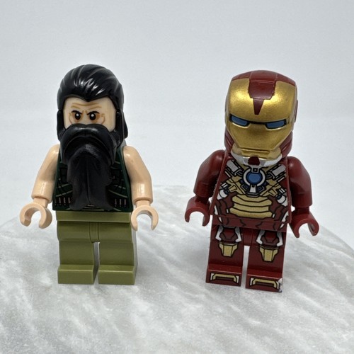 Lego Marvel Mark 17 Heartbreaker Iron Man & Mandarin Mini Figure Set ...