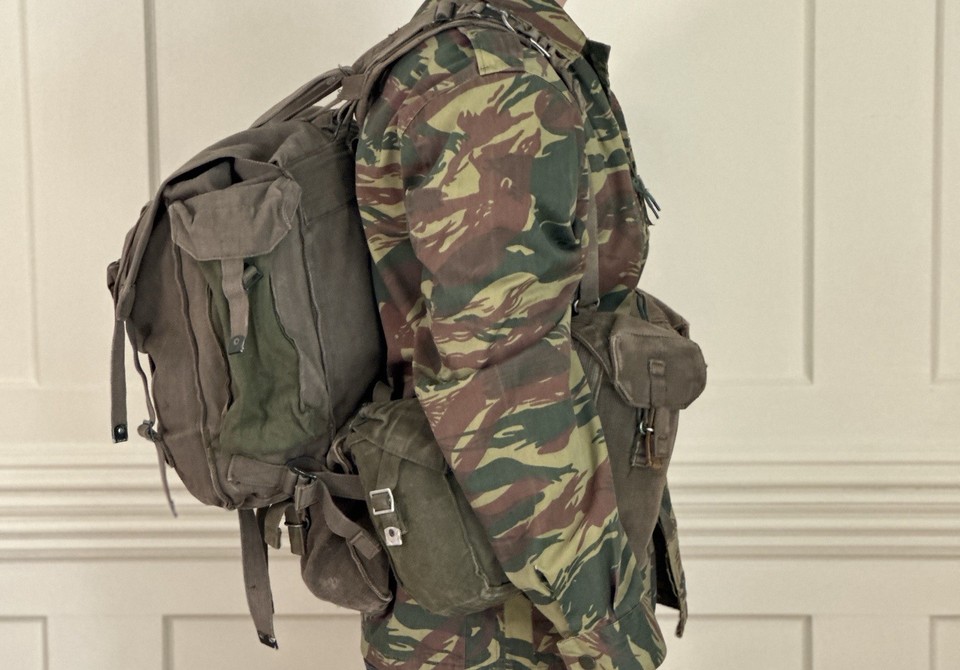 British Pattern 58 Web Gear Full Set with Backack Cold War/Falklands ...