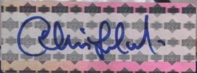 2003 Upper Deck Prospect Premieres - Autographs Chris Lubanski #P64 (AU ...