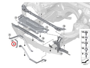 BMW 3' Series G20 Front Panel Rod Centre | eBay