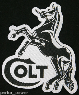 Colt Firearms Woven Iron on Patch, military rifles, police, hand guns ...