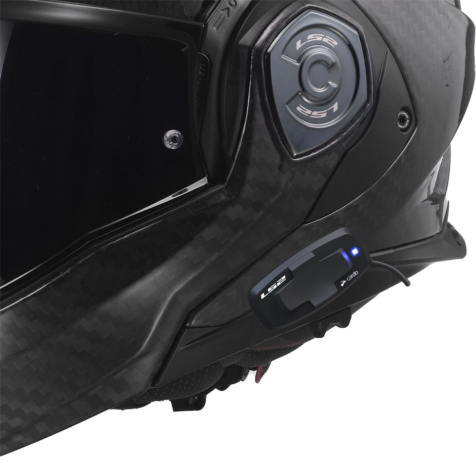 Motorcycle Communication System - LS2 Intercom 4X - Intercom Bluetooth ...